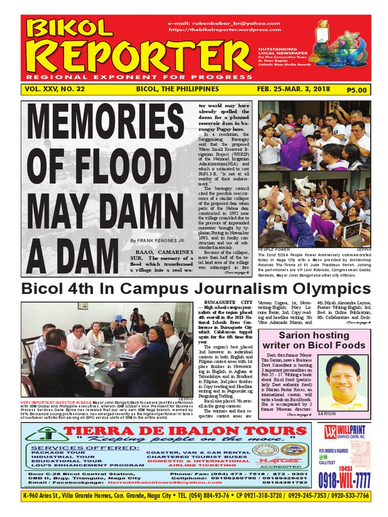 Bikol Reporter February 25 - March 3, 2018 Issue | PDF | Taxes ...