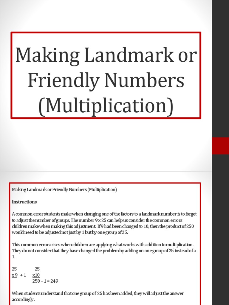 Number Talks | PDF | Multiplication | Cognition