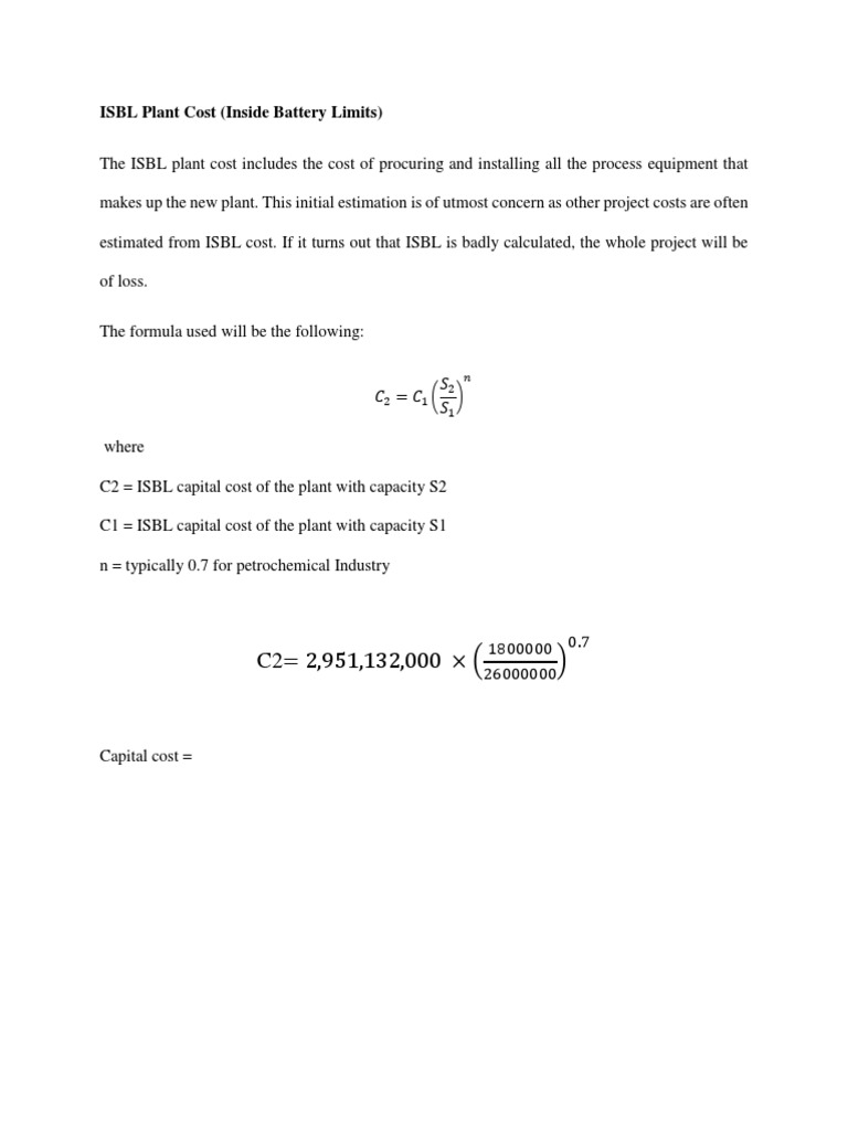 Sample ISBL | PDF