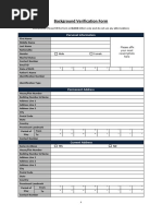 BGV Form | PDF | Identity Document | Authentication