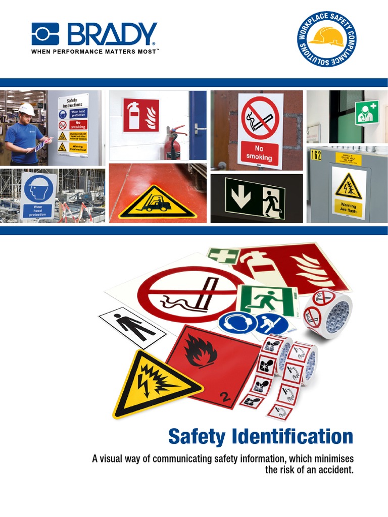 Safety Signs Catalogue Europe English | Occupational Safety And Health ...