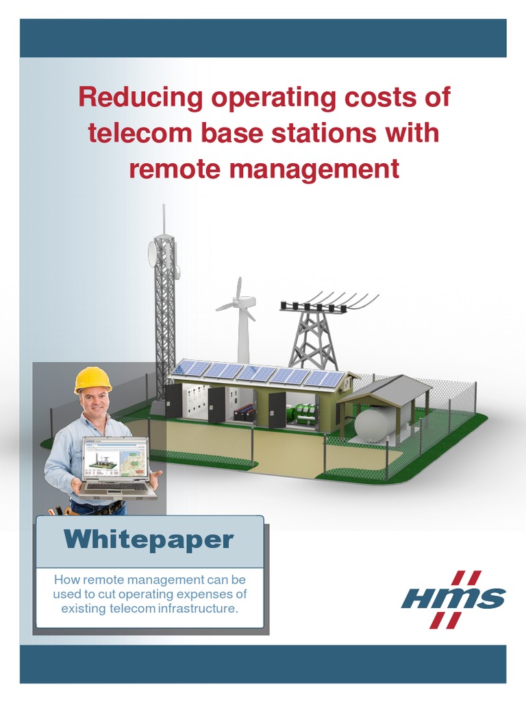 Brosur Reducing Operating Costs of Telecom Base Stations With Remote ...