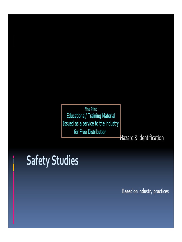 Safety Studies | PDF | Pump | Safety