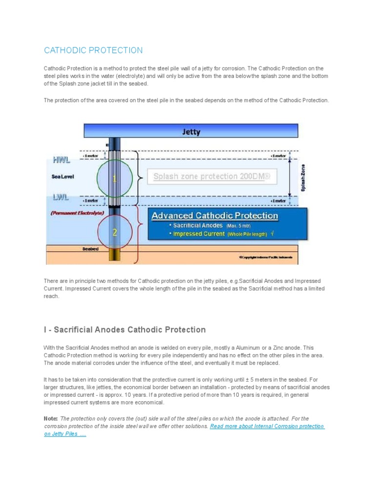 Cathodic Protection | PDF | Anode | Deep Foundation