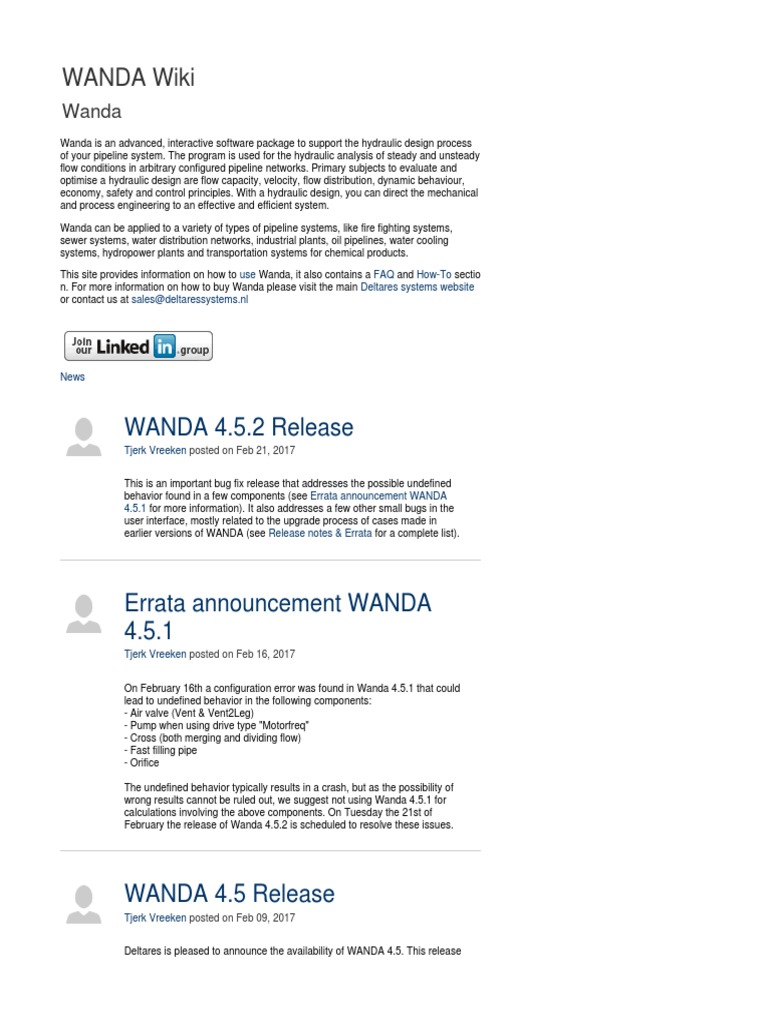 WANDA-WANDA Wiki | PDF | System | Pipeline Transport