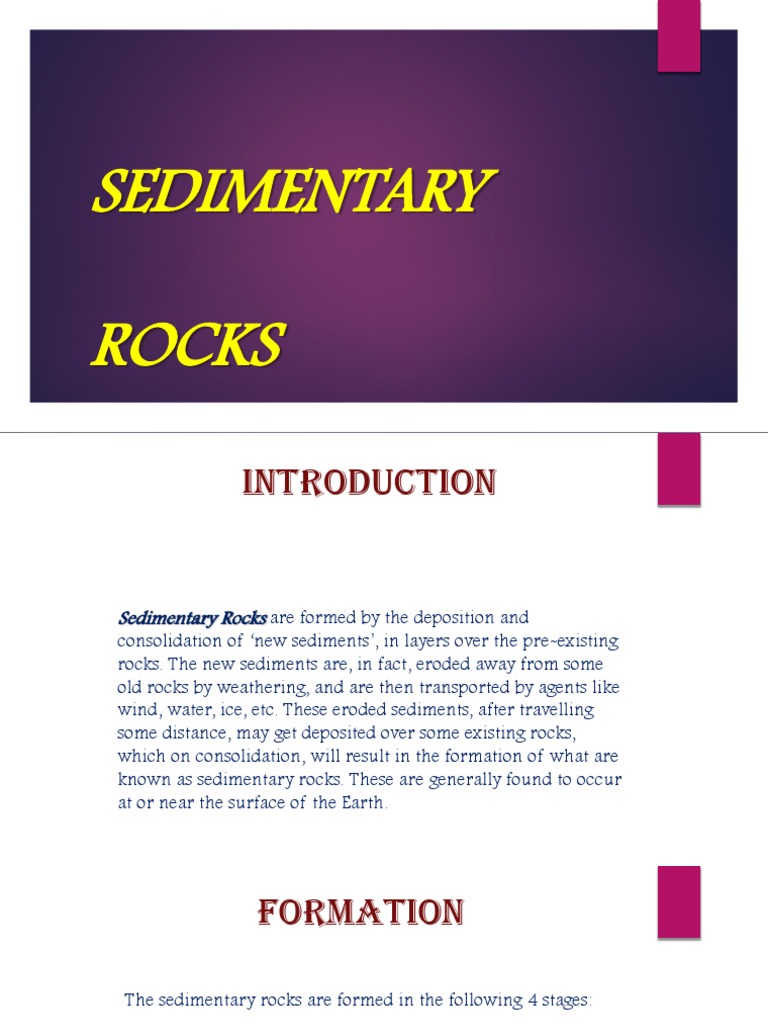 Sedimentary Rocks | Download Free PDF | Sedimentary Rock | Clastic Rock