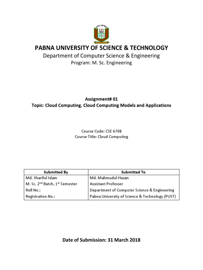 Cloud Computing | PDF | Platform As A Service | Cloud Computing