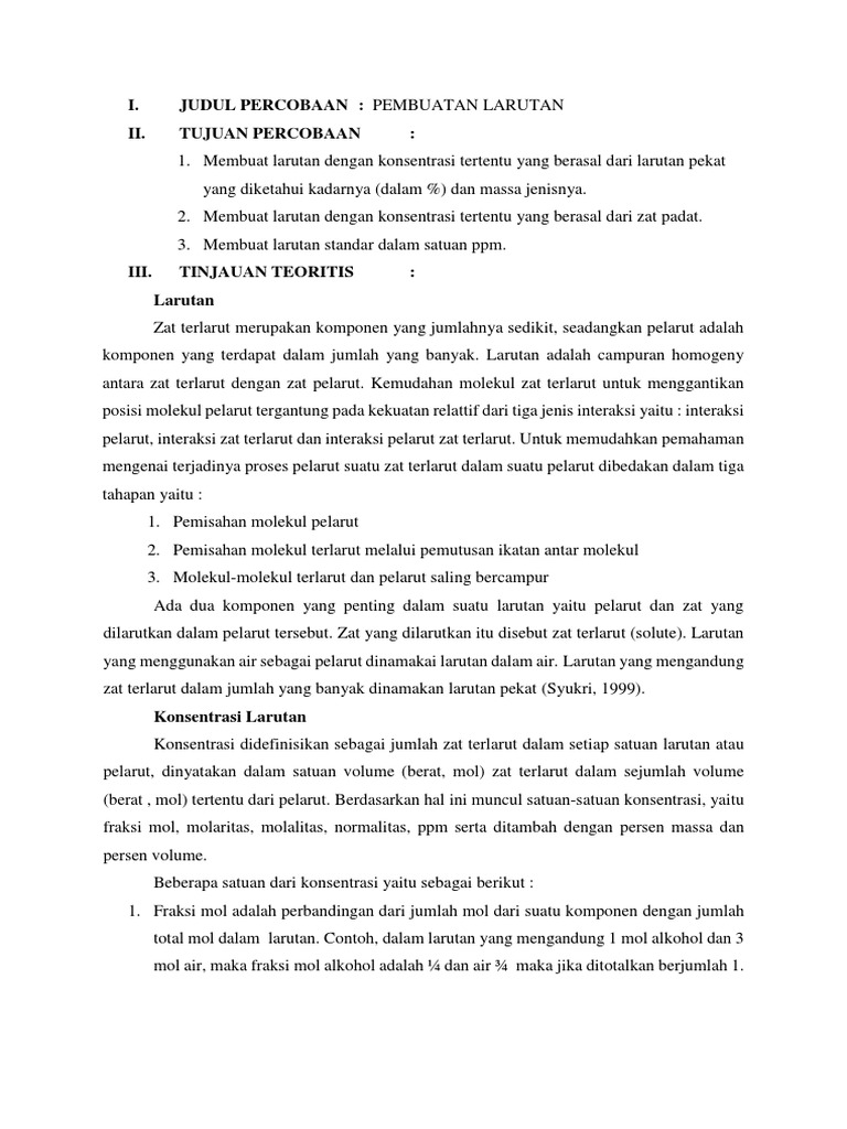 Laporan Analitik Per. 1 | PDF