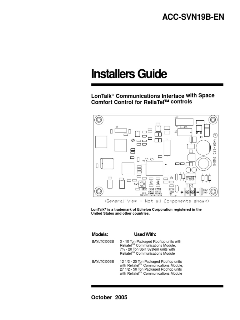 LCI Install Guide | PDF | Parameter (Computer Programming) | Capacitor