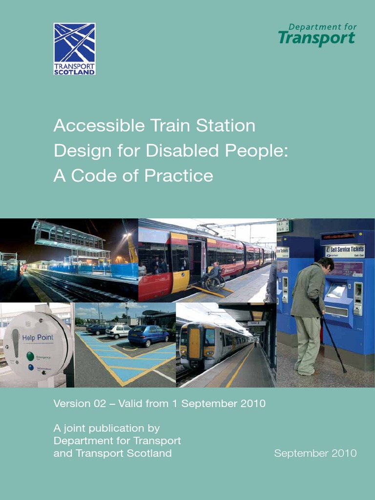 Accessible Train Station - Design For Disabled People | PDF ...