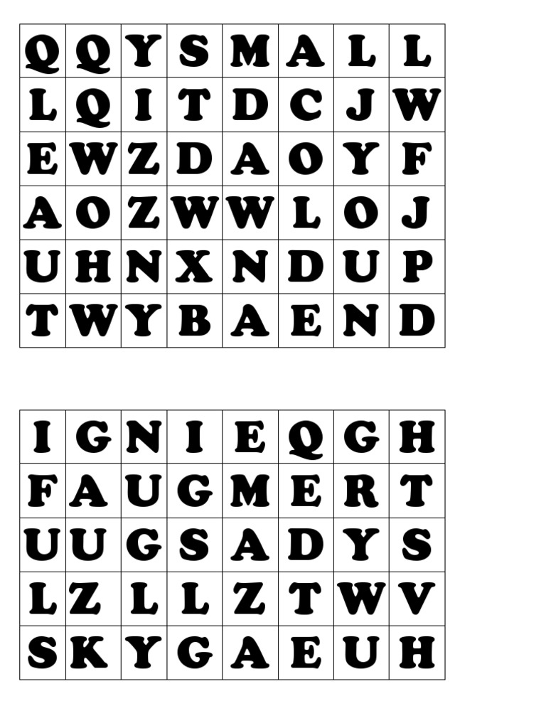 Adjective Word Search A | PDF