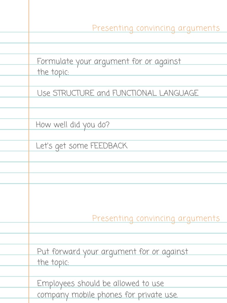 Arguments-For & Against | PDF
