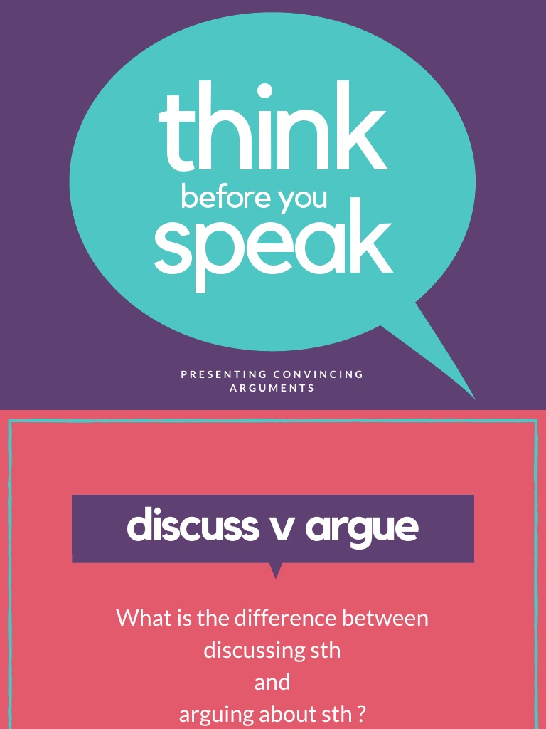 Presenting Convincing Arguments | PDF | Career & Growth