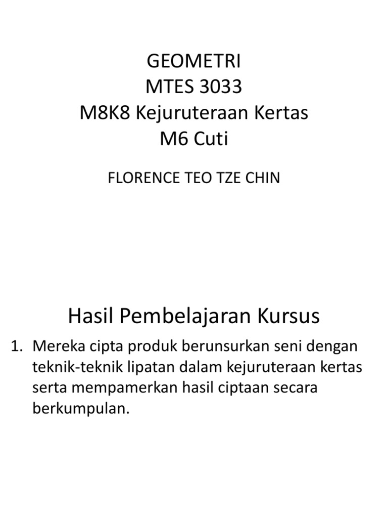 MTES3033 M8-K8 Paper Engineering | PDF