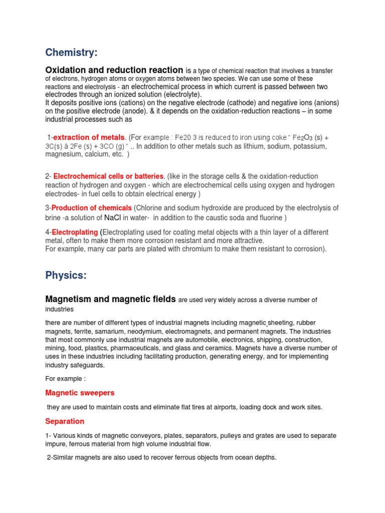 Learning Transfer | PDF | Electrochemistry | Redox