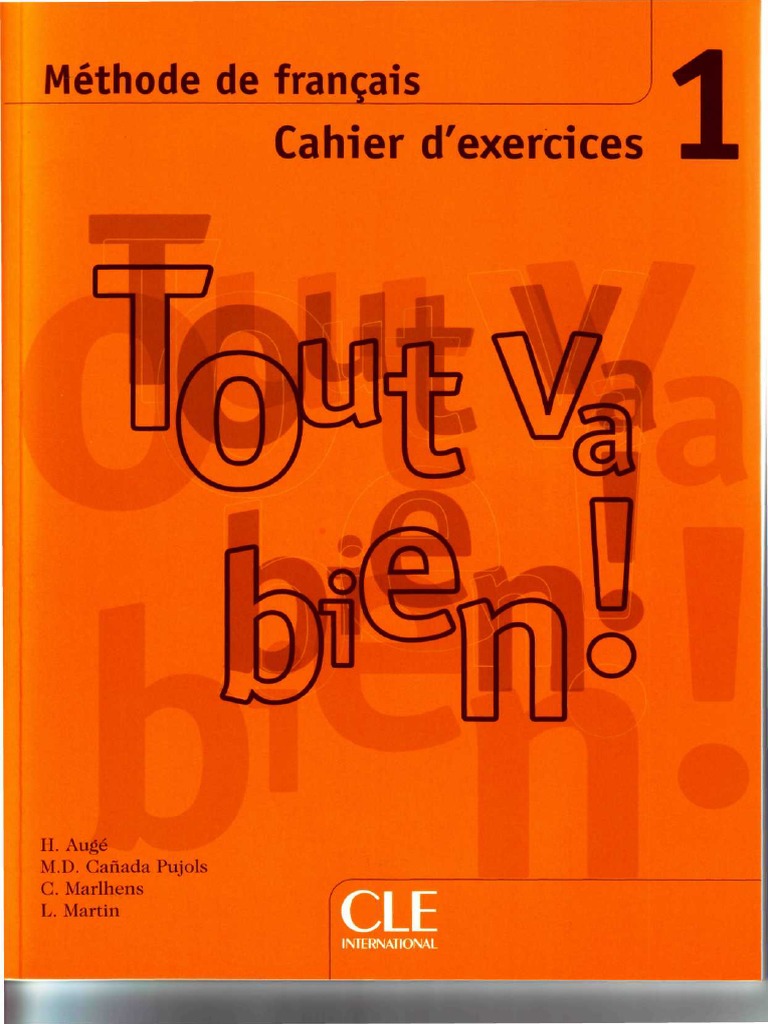 Tout Va Bien Cahier D Exercices 1 PDF | PDF