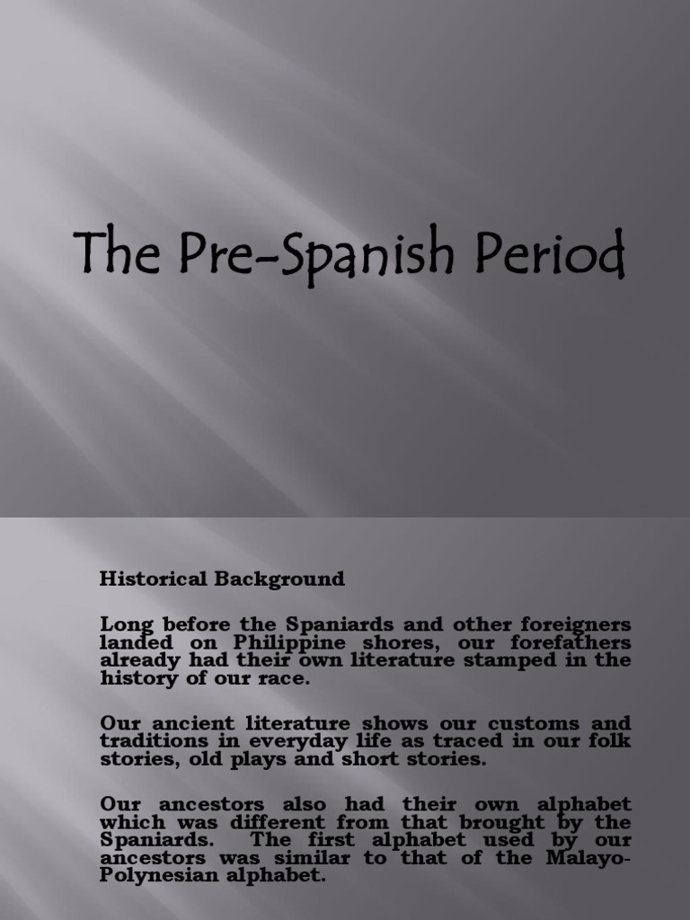Pre Spanish | PDF | Epic Poetry | Poetry