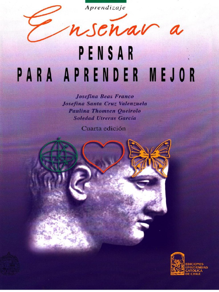 Enseñar A Pensar para Aprender Mejor | PDF