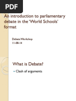 World Schools Debate: A Complete Guide | PDF