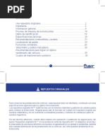 Manual de Taller AKT XM 180 | PDF | Motocicleta | Gasolina