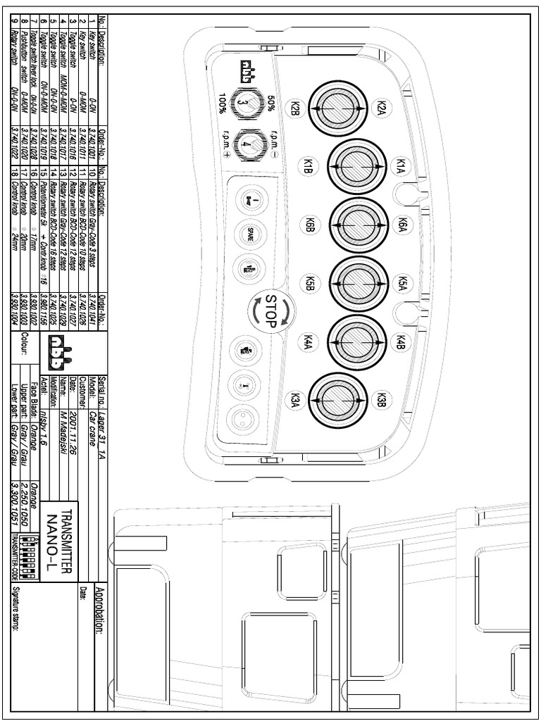 Hiab Radio Control | PDF