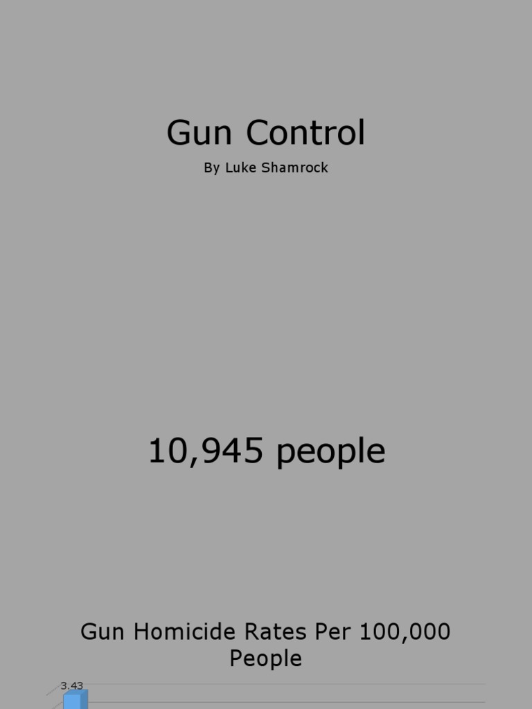 Gun Control Powerpoint | PDF