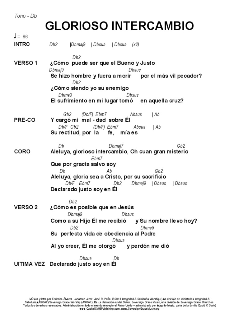 -Glorioso-Intercambio-Letra-y-Acordes-Guitarra.pdf | Comportamiento ...