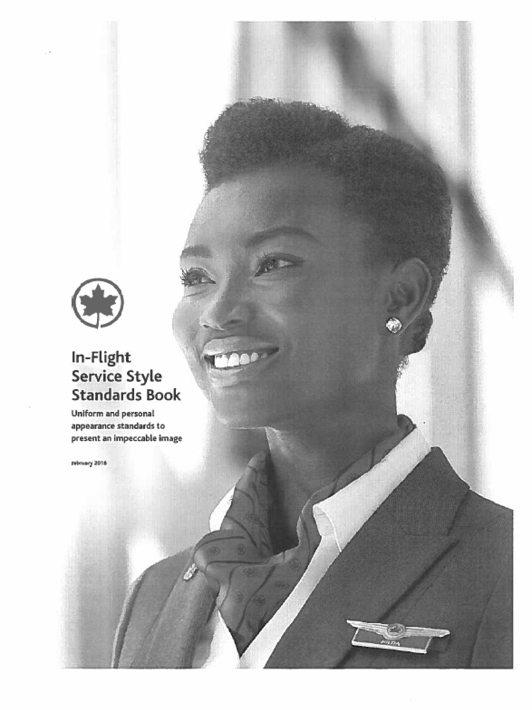 In-Flight Service Style Standards Book | PDF