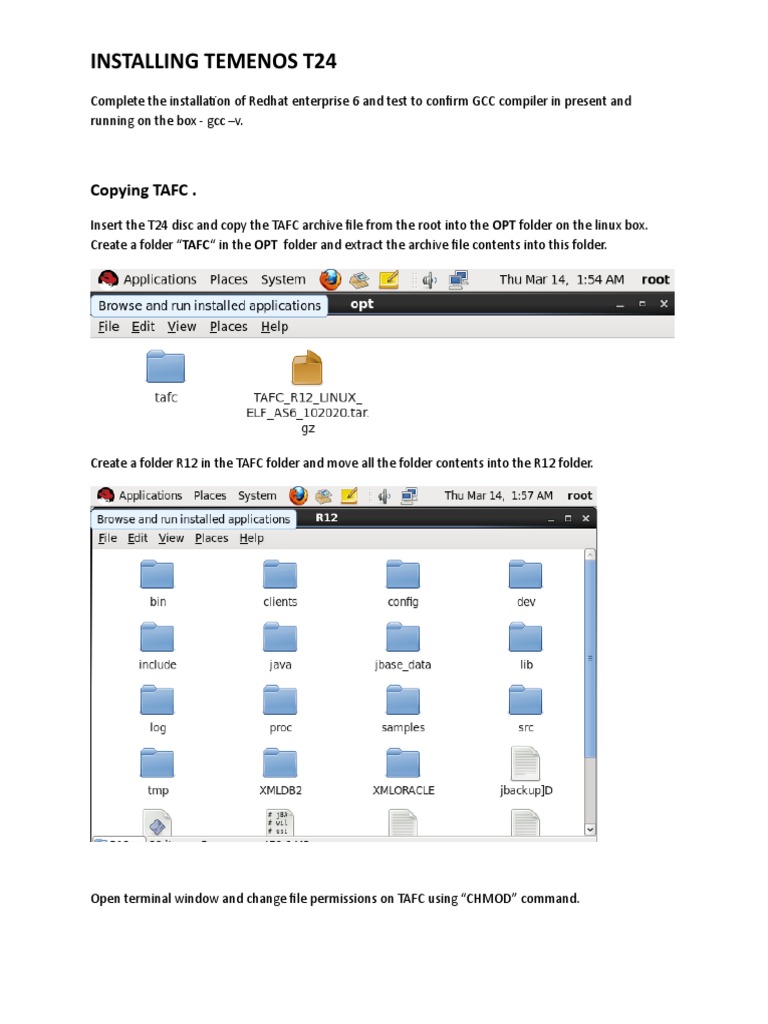 Installing Temenos t24 | PDF | Directory (Computing) | Computer File