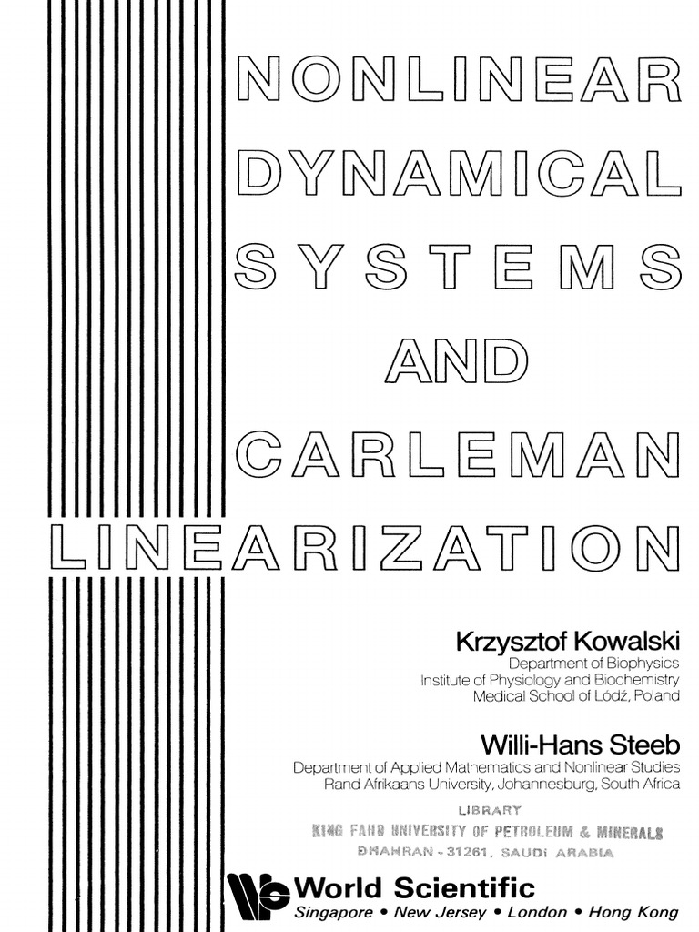 Nonlinear Dynamical Systems and Carleman Linearization | PDF