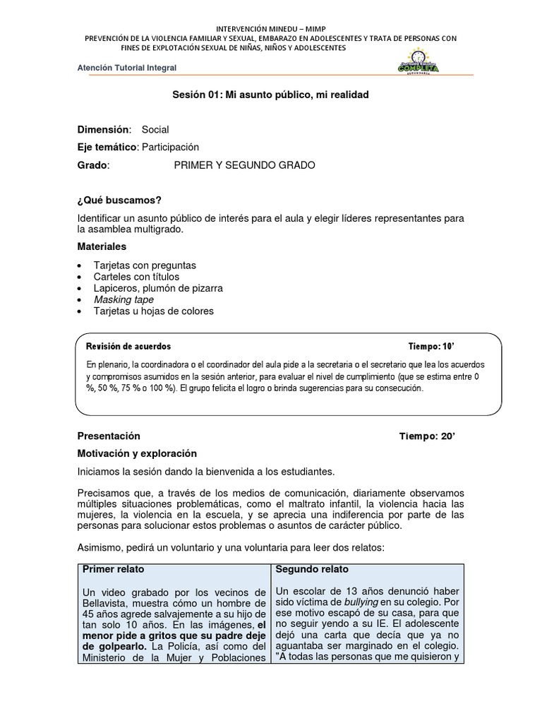 Sesion 01 - Asunto Publico - Jec | PDF | Violencia | Violencia doméstica