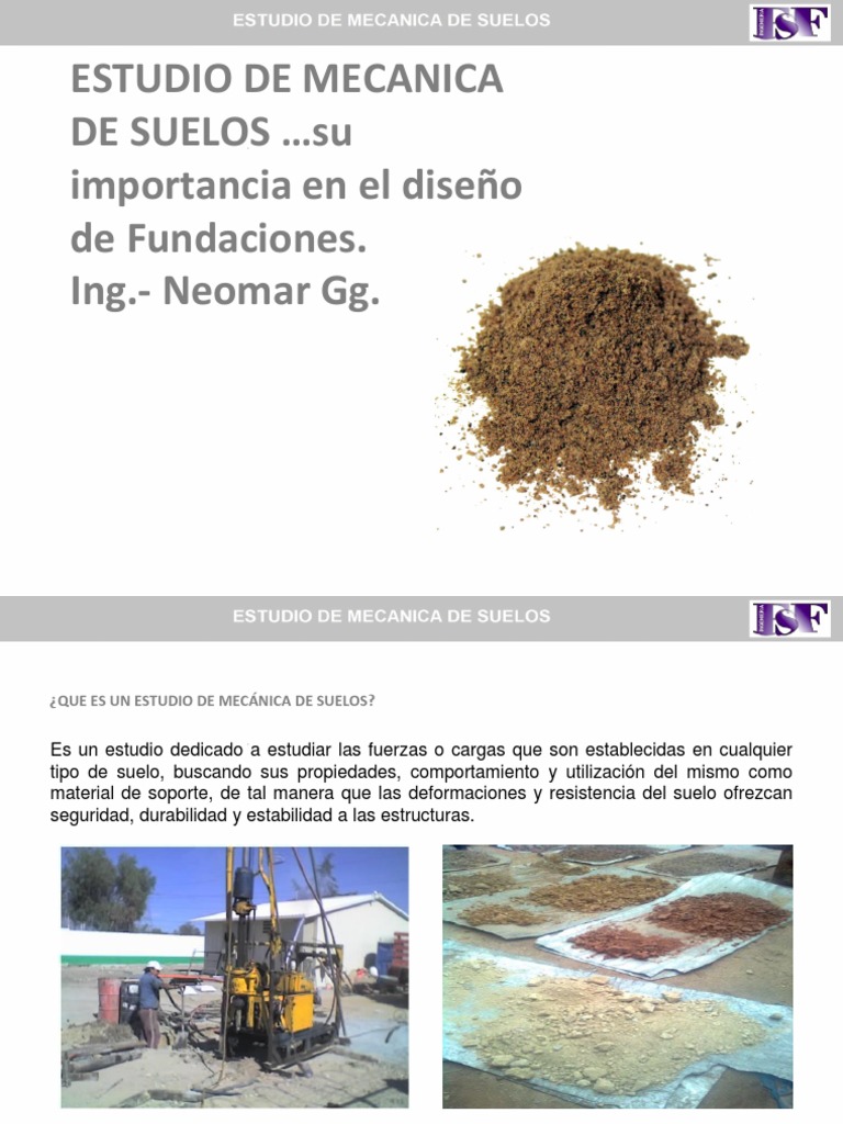 Capitulo 2 - Estudio de Suelos | PDF | Mecánica de suelos | Fundación (Ingeniería)