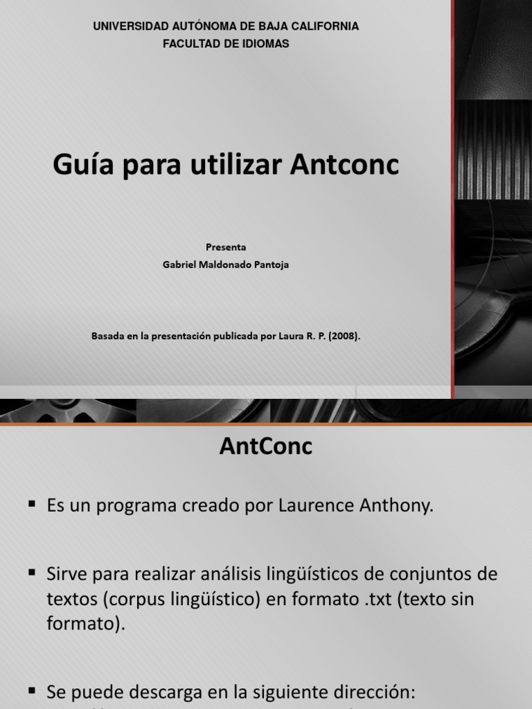 Instructivo AntConc | PDF | Archivo de computadora | Software