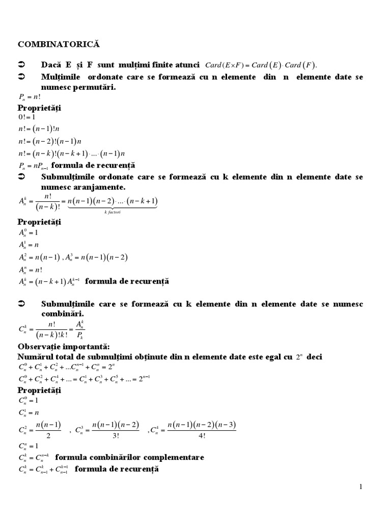 Combinatorica PDF | PDF