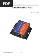 Virtual COM Software USR VCOM Creates TCP Server Port | PDF