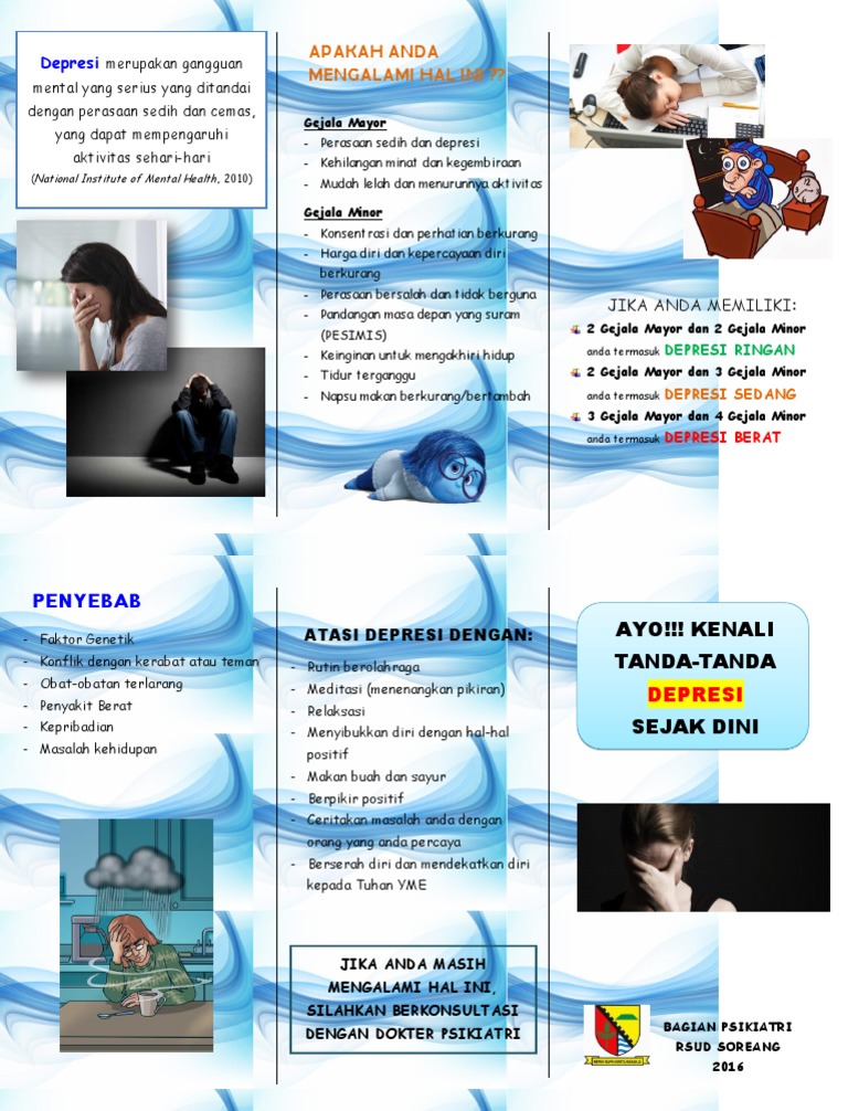 Leaflet Depresi | PDF