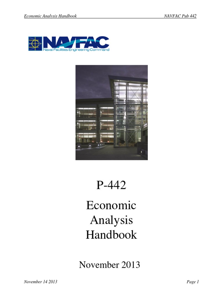 NAVFAC Economic Analysis Handbook p442 PDF | PDF | Cost–Benefit Analysis | Net Present Value
