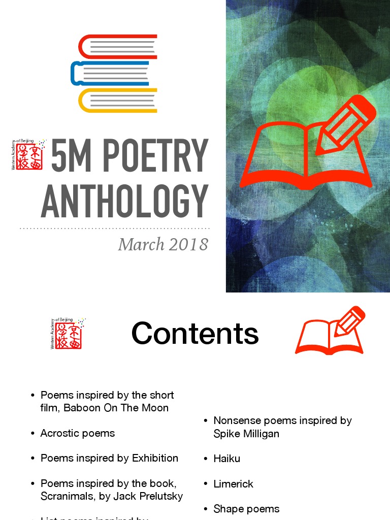5M Poetry Anthology | PDF | Water | Pollution
