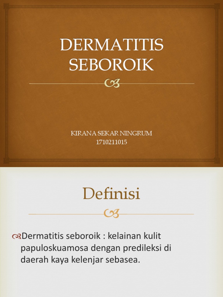 Dermatitis Seboroik | PDF