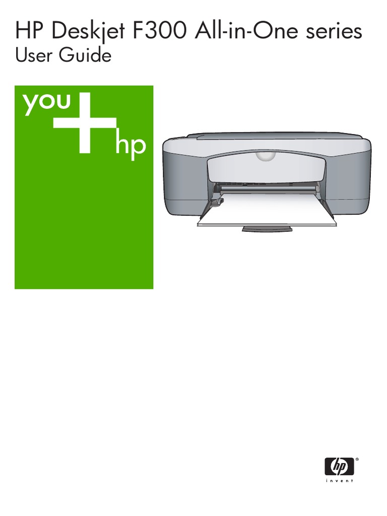 HP Deskjet F300 All-in-One Series: User Guide | PDF | Printer ...