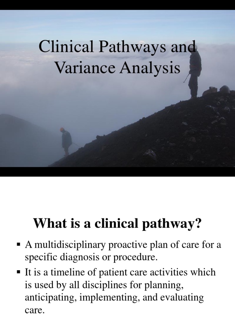 Clinical Pathways and Variance Analysis | PDF | Medical Diagnosis ...