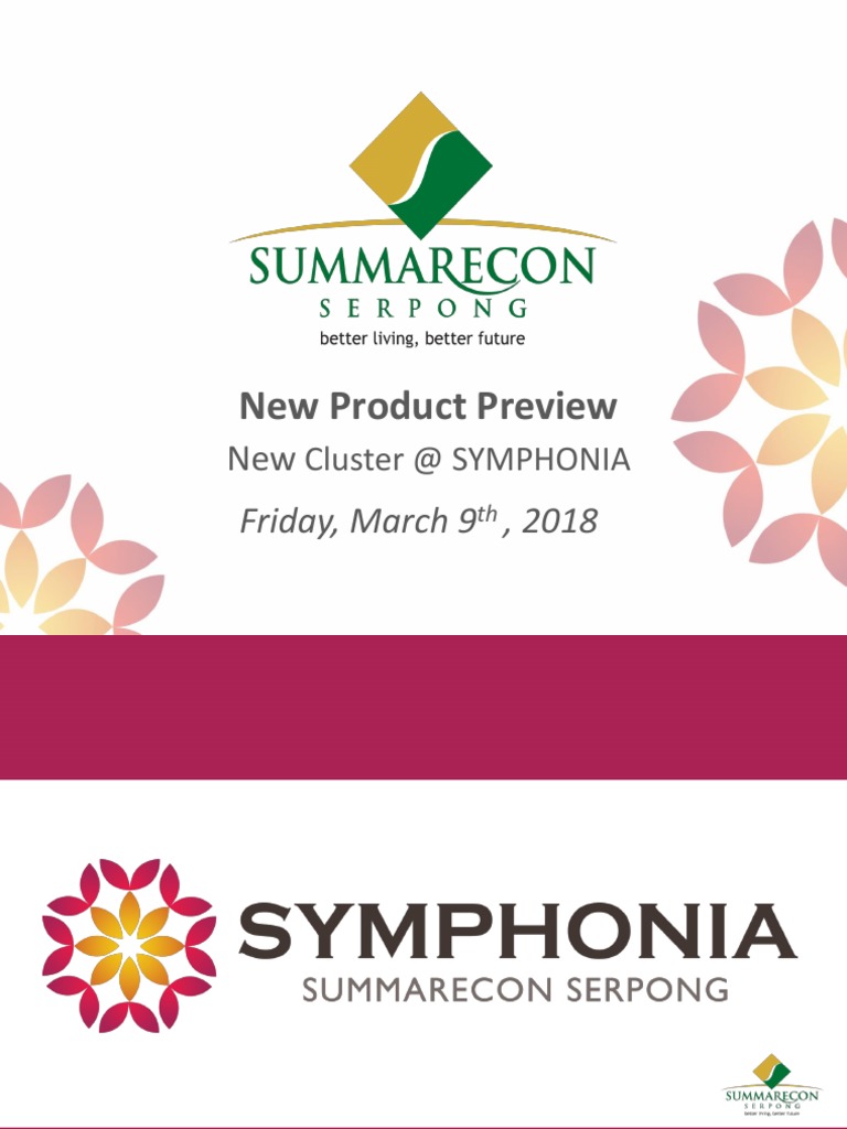 Symphonia Summarecon Serpong | PDF