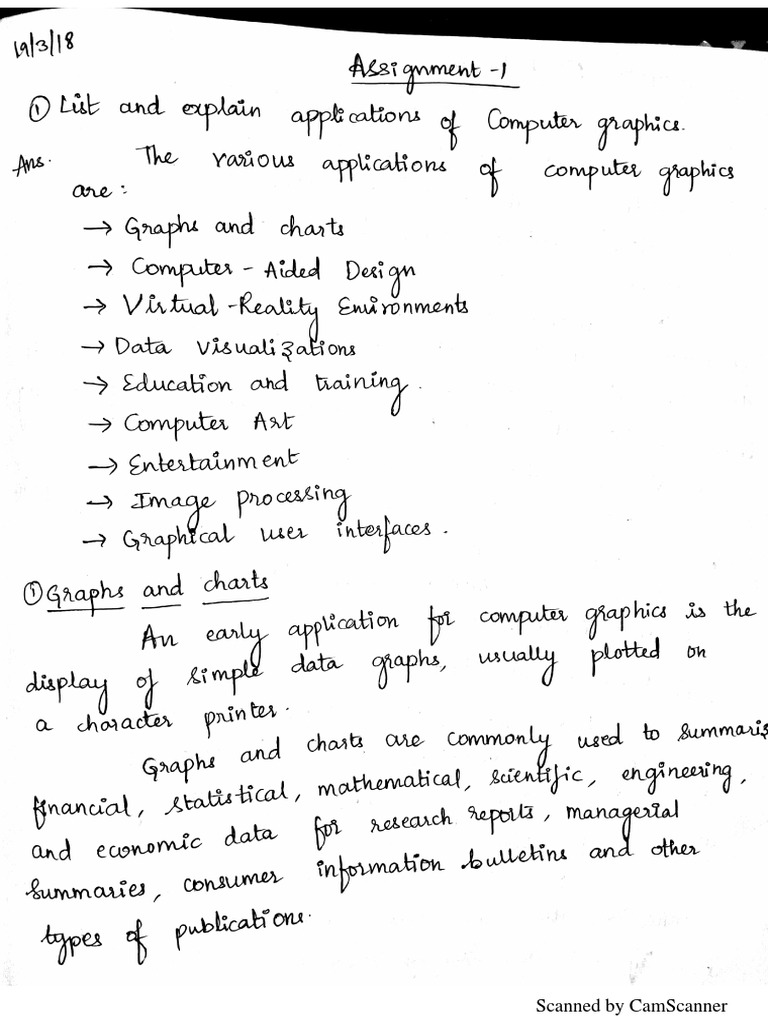 CG Assignment1 | PDF