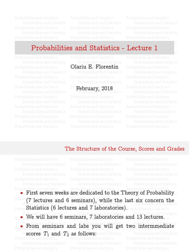 Probability1 en | PDF | Probability | Randomness