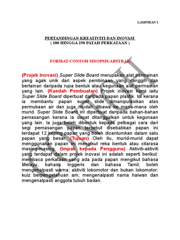 CONTOH Abstrak | PDF