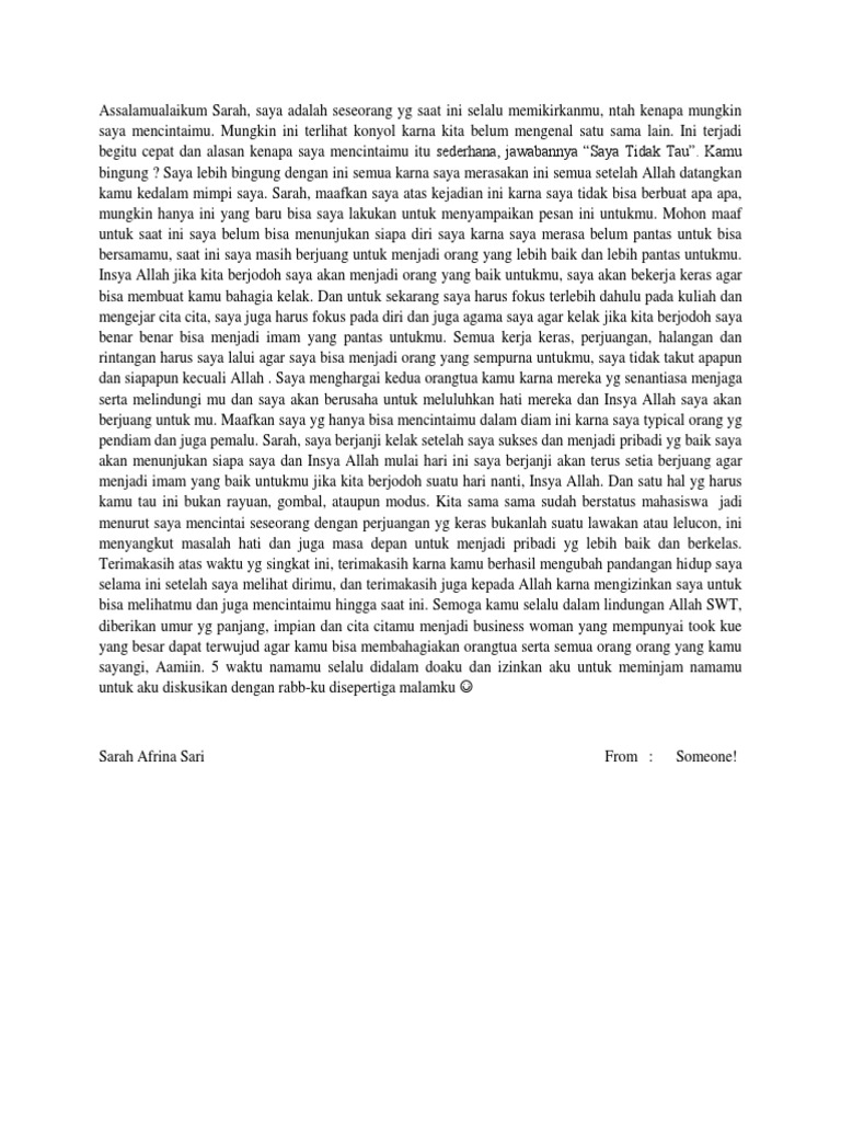 Sarah Afrina Sari | PDF