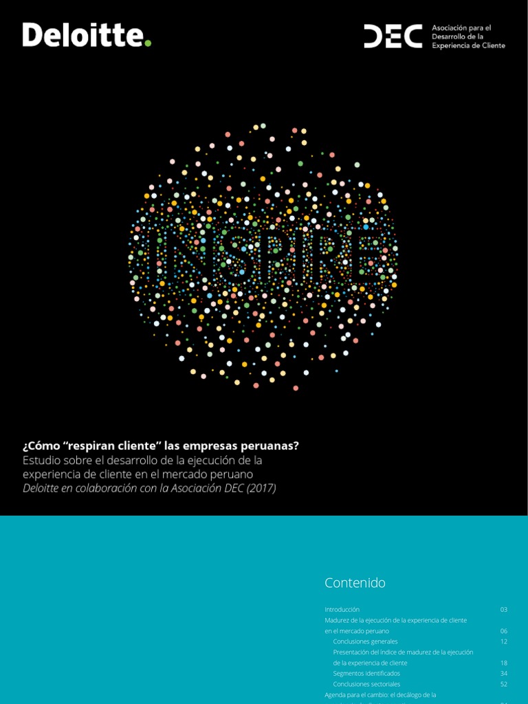 Estudio CX2017-Deloitte Perú | PDF | Cliente | Perú