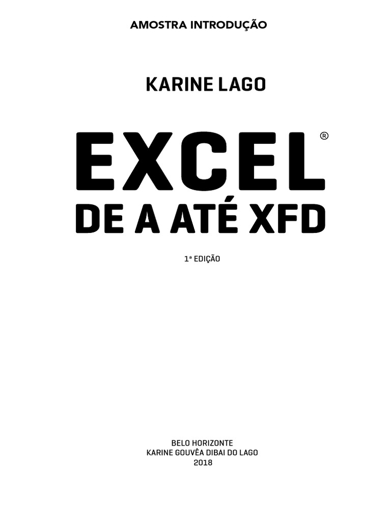 Amostra Excel de A Até XFD | PDF | Microsoft Excel | Macro (Ciência da ...