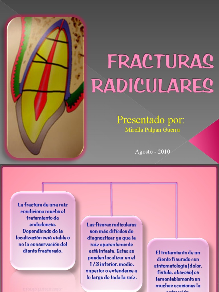 FRACTURAS RADICULARES