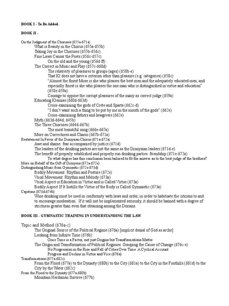 Plato Notes | PDF | Tyrant | Prudence